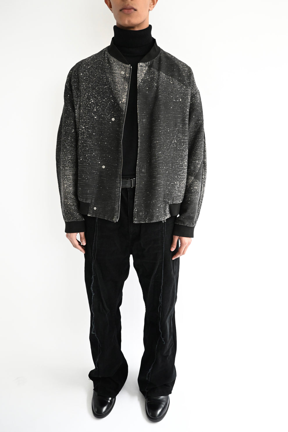 2014aw balenciaga paint pattern cotton ma-1 blouson 48 – vexed_store